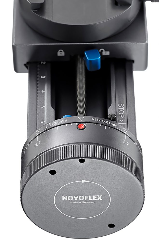 Novoflex CASTEL-M: Einstellschlitten für Focus Stacking - Das FotoPortal